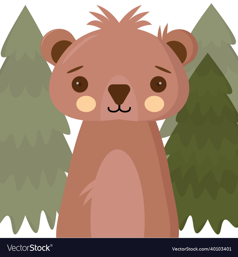 Bear Royalty Free Vector Image - VectorStock