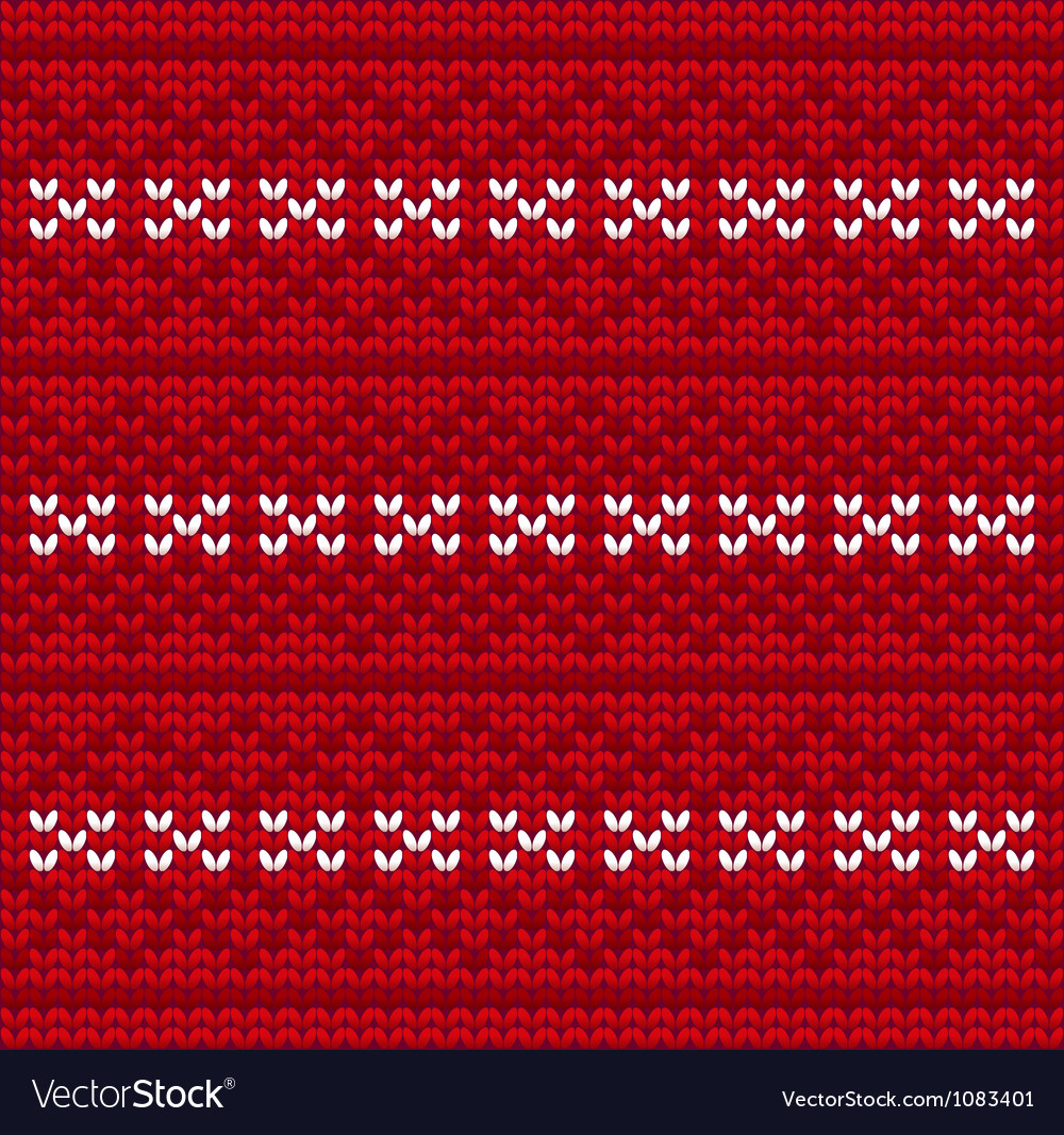 Knitted wool background Royalty Free Vector Image