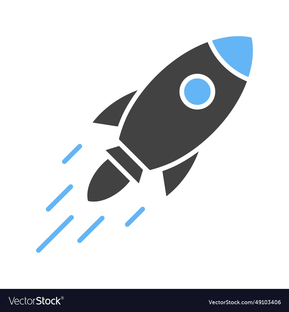Rocket icon image Royalty Free Vector Image - VectorStock