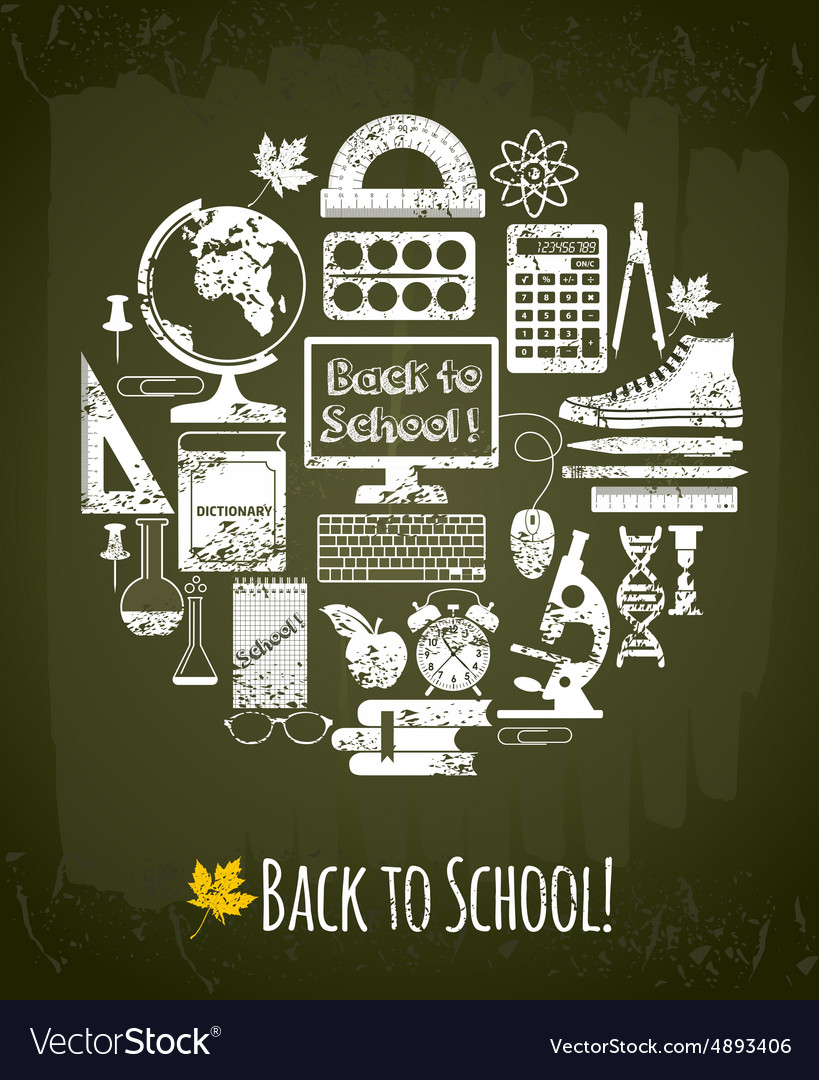 School Royalty Free Vector Image - VectorStock