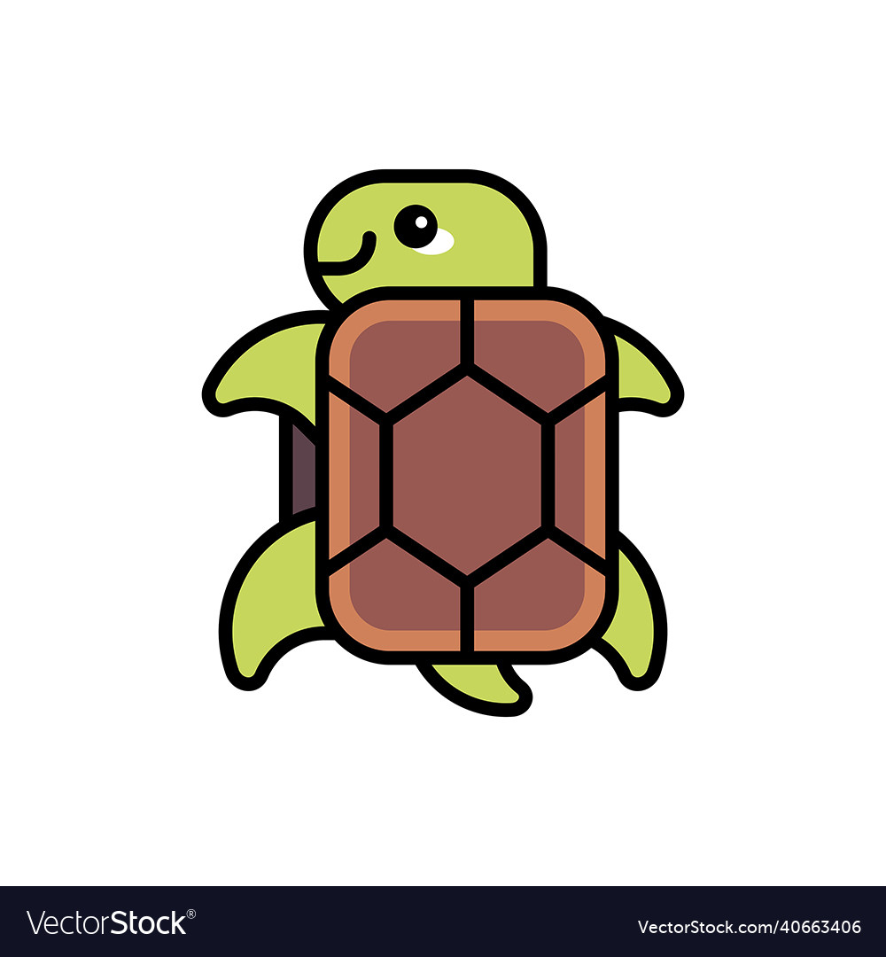 Turtle icon Royalty Free Vector Image - VectorStock