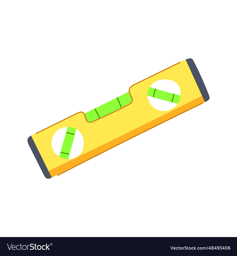 Work level tool cartoon Royalty Free Vector Image