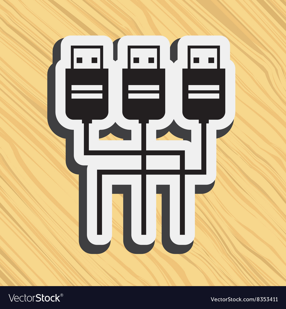 Computer technology design Royalty Free Vector Image