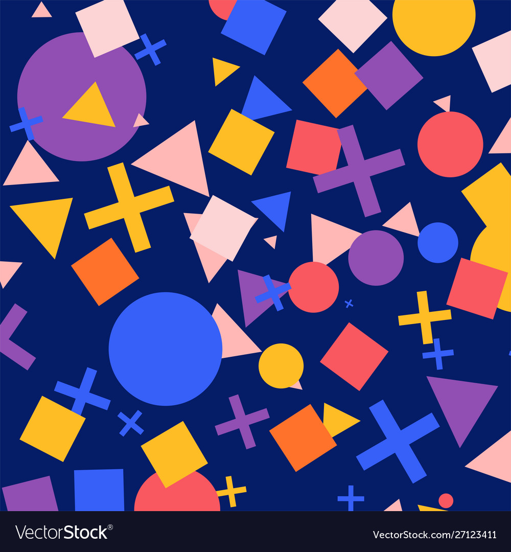 Geometric patterns background for design concept Vector Image