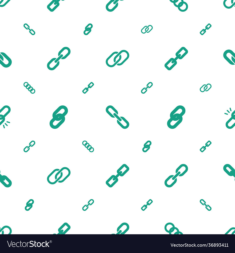 Hyperlink icons pattern seamless white background Vector Image