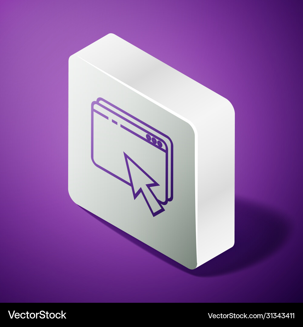 Isometric line web design and development concepts