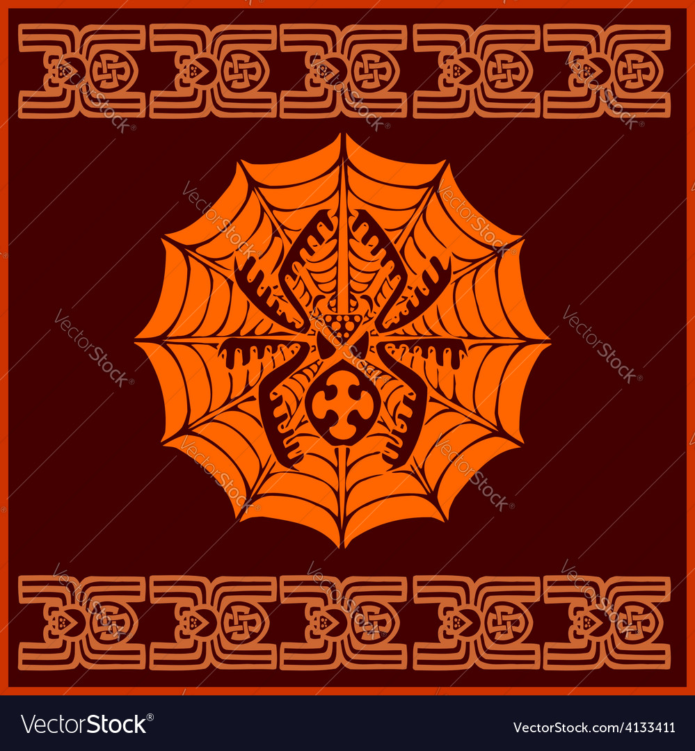 Spiders - set designs and elements Royalty Free Vector Image