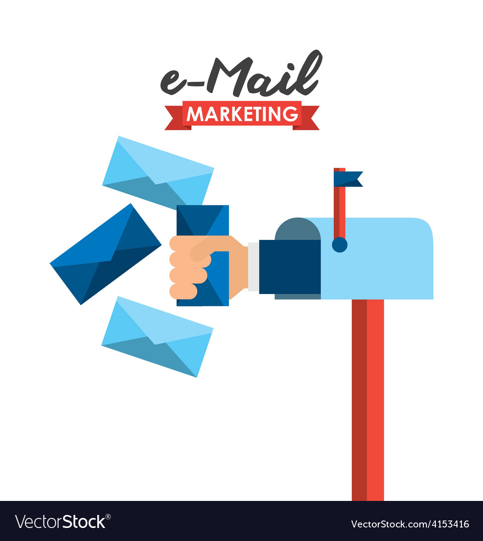 Email concept Royalty Free Vector Image - VectorStock