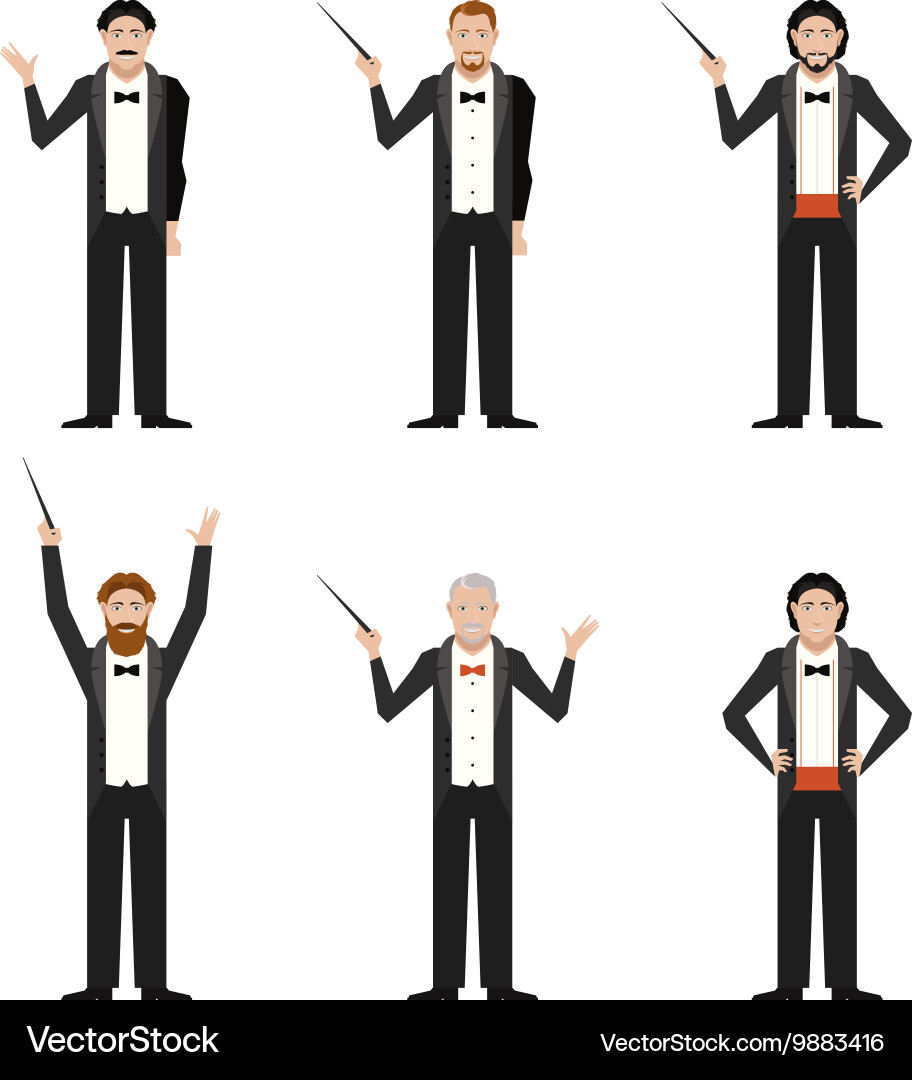 Set of conductors Royalty Free Vector Image - VectorStock