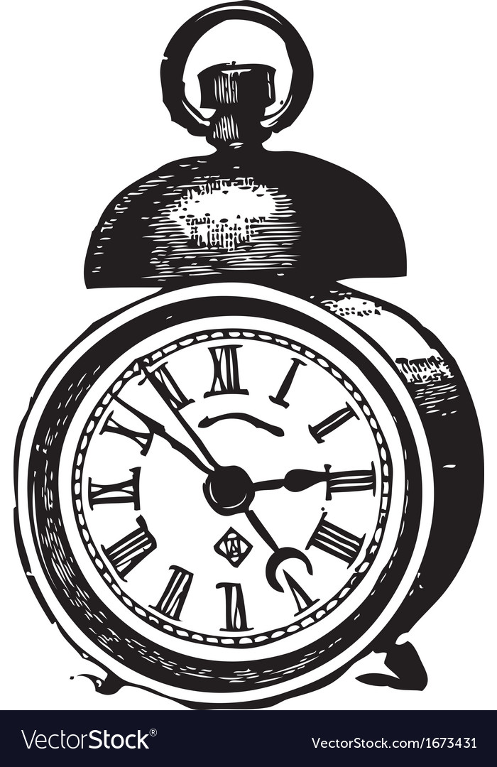 Clock Royalty Free Vector Image - VectorStock