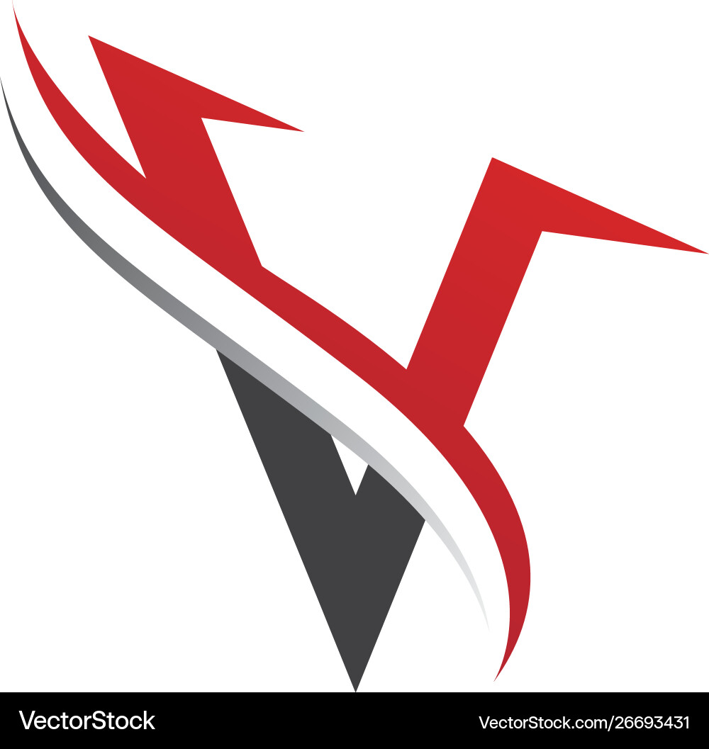 V logo images stock Royalty Free Vector Image - VectorStock
