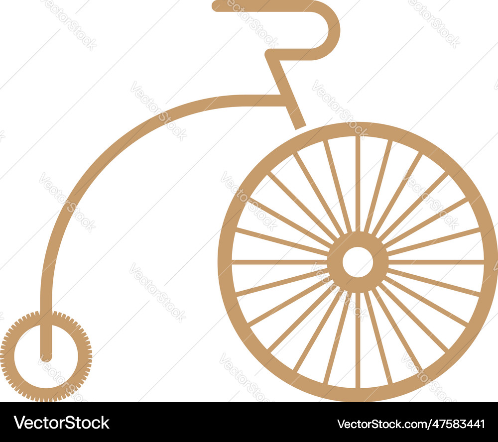 Bicycle logo icon design Royalty Free Vector Image