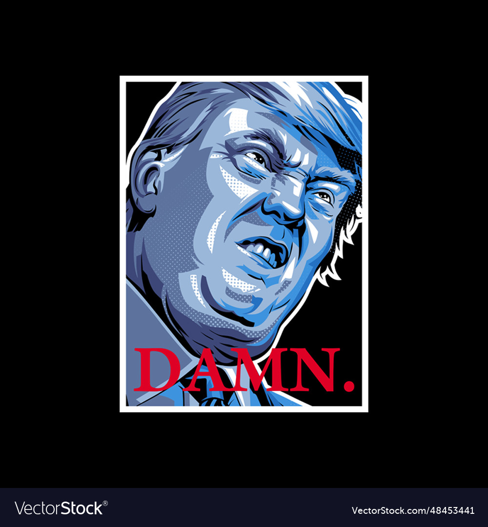 Damn Royalty Free Vector Image - VectorStock