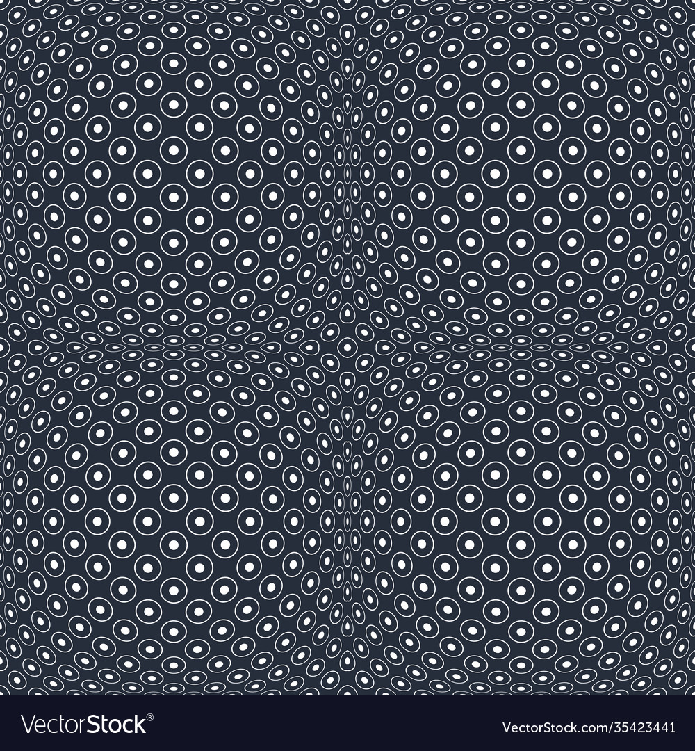 Dotted seamless pattern abstract minimal Vector Image