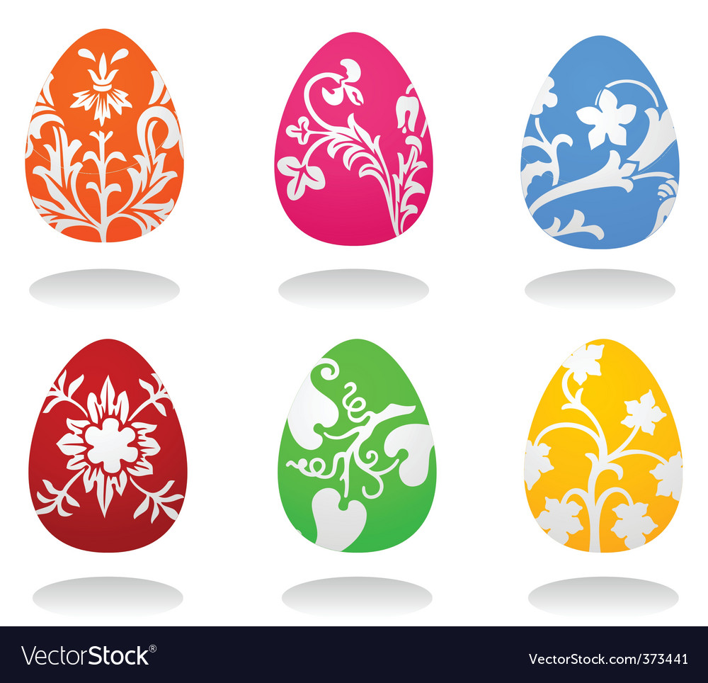 Easter egg Royalty Free Vector Image - VectorStock