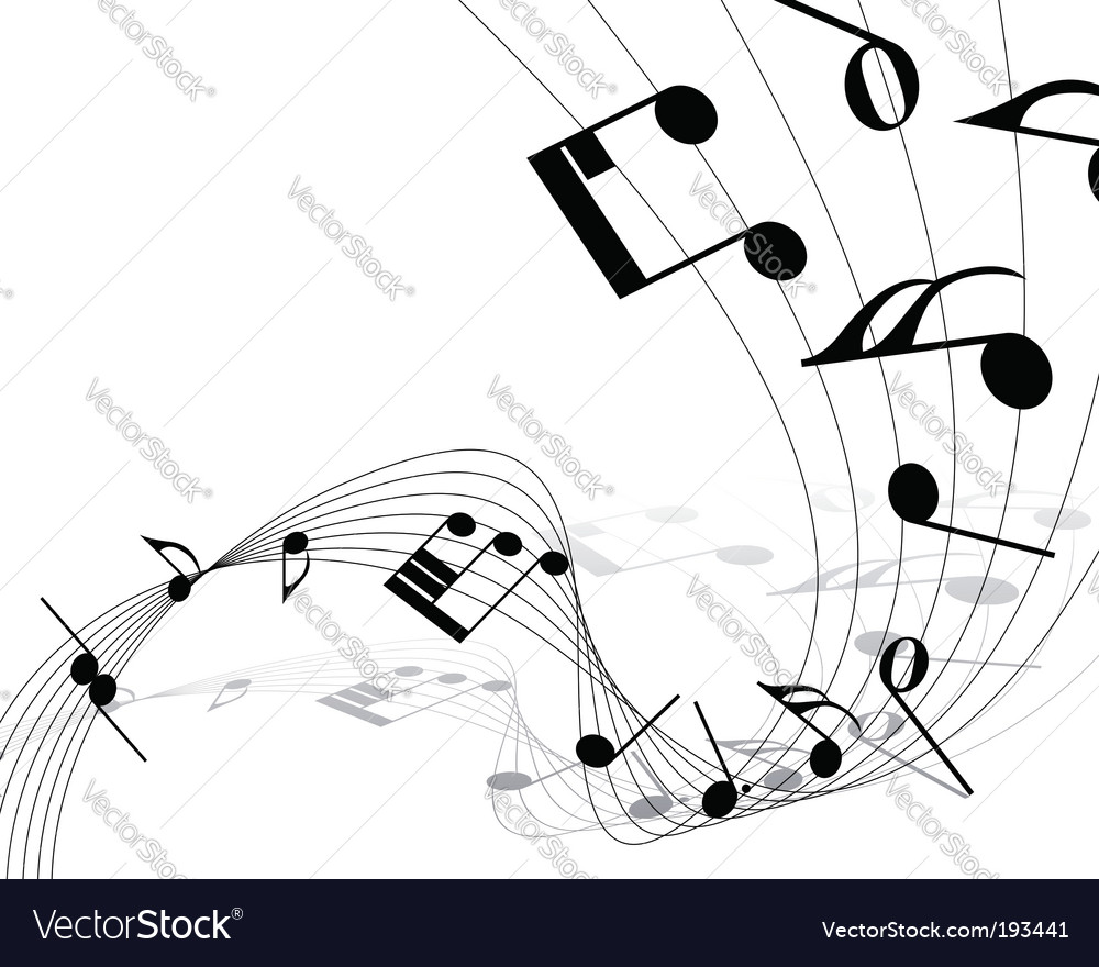 Notes staff Royalty Free Vector Image - VectorStock