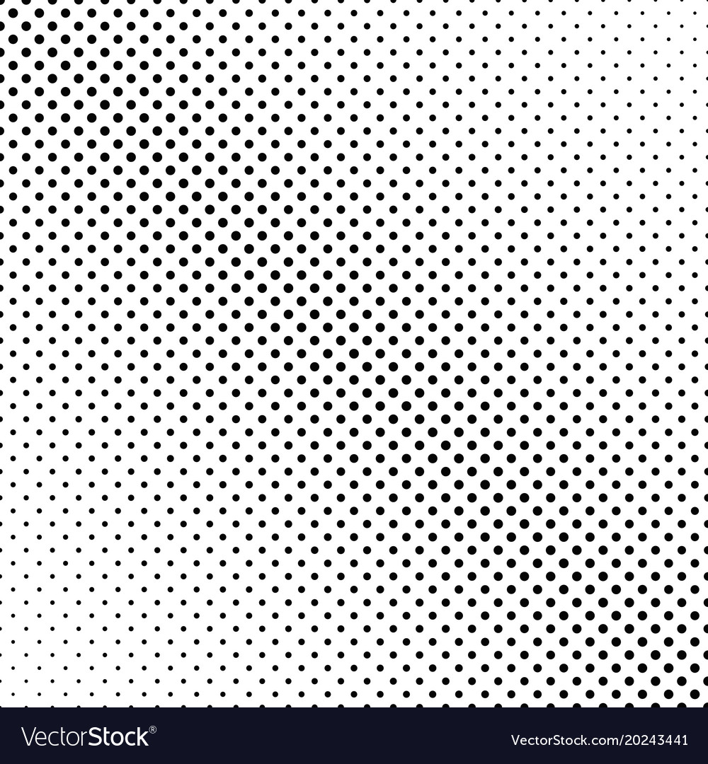Retro halftone circle pattern background - design Vector Image