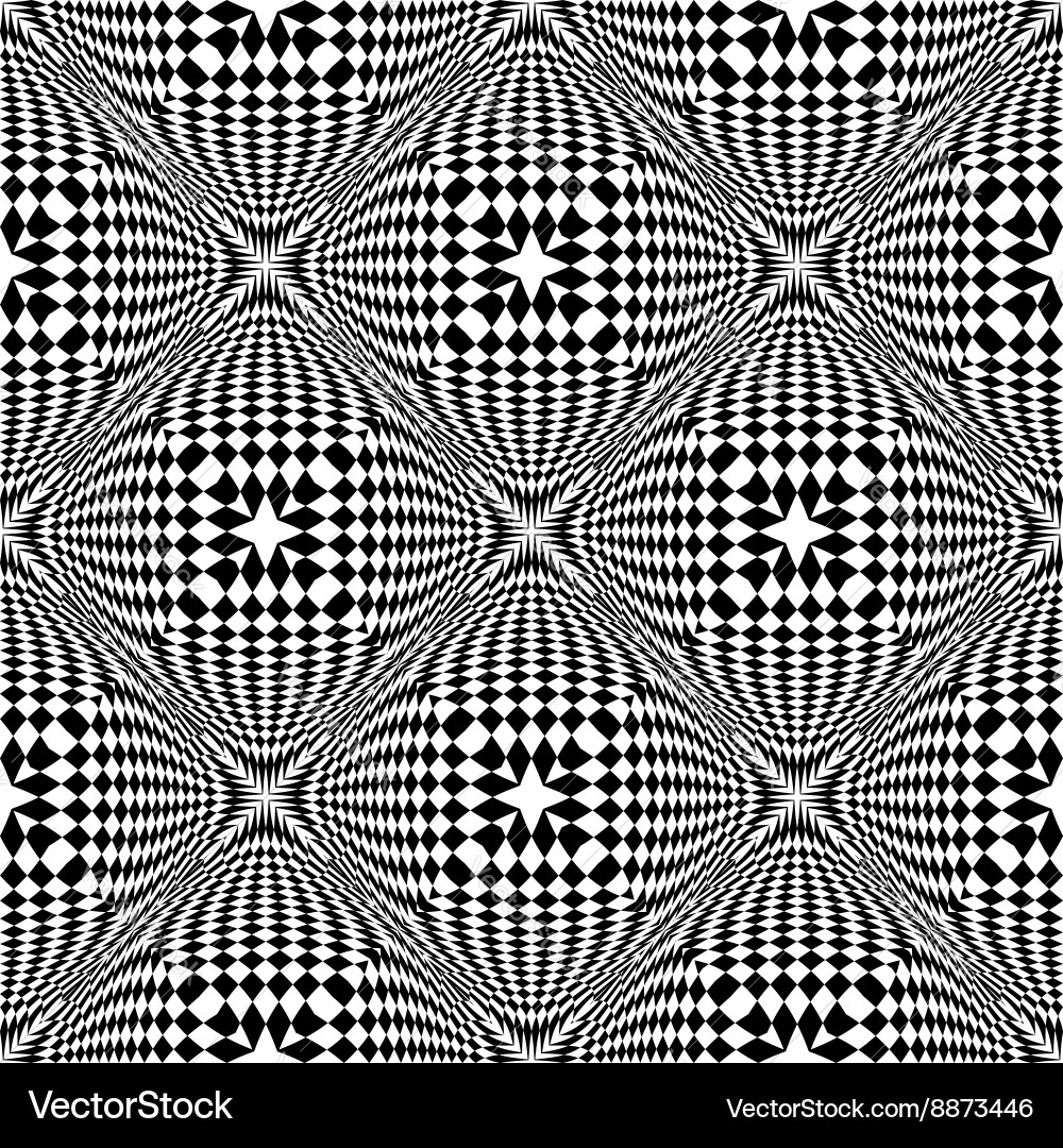 Design seamless monochrome checked pattern Vector Image
