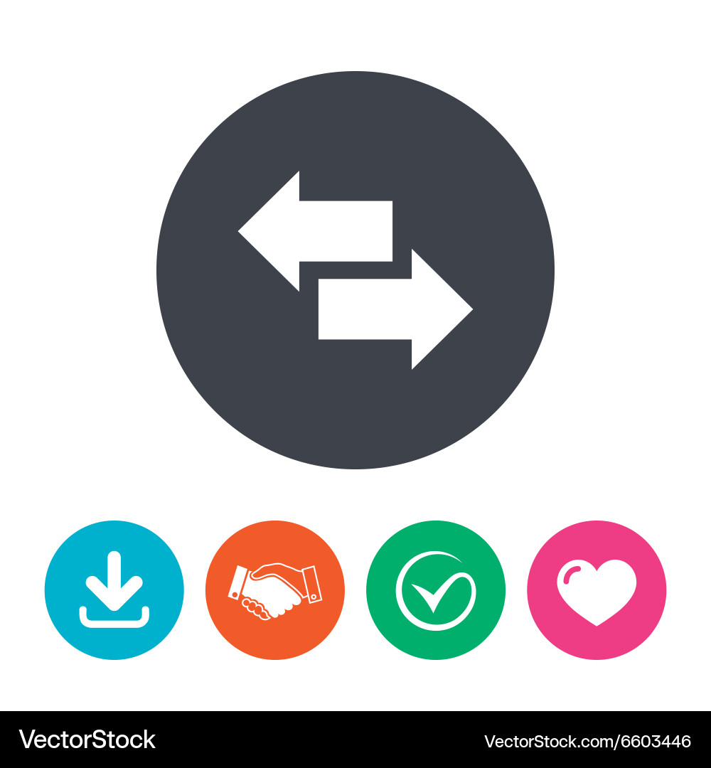 Incoming outgoing calls sign upload download Vector Image