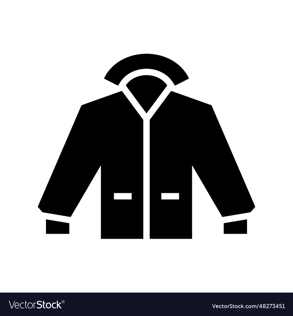 Jacket icon Royalty Free Vector Image - VectorStock