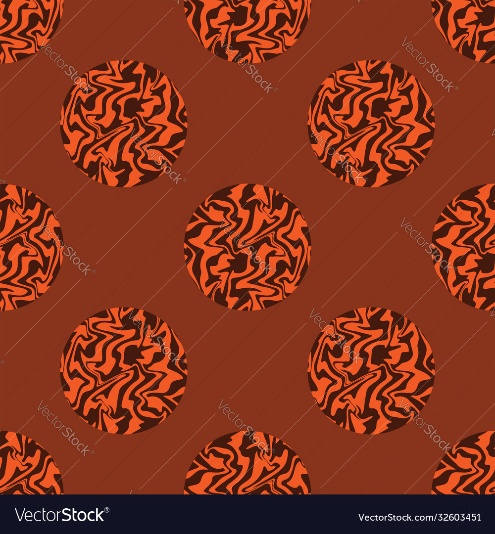 Repeating circles with a marble pattern simple Vector Image
