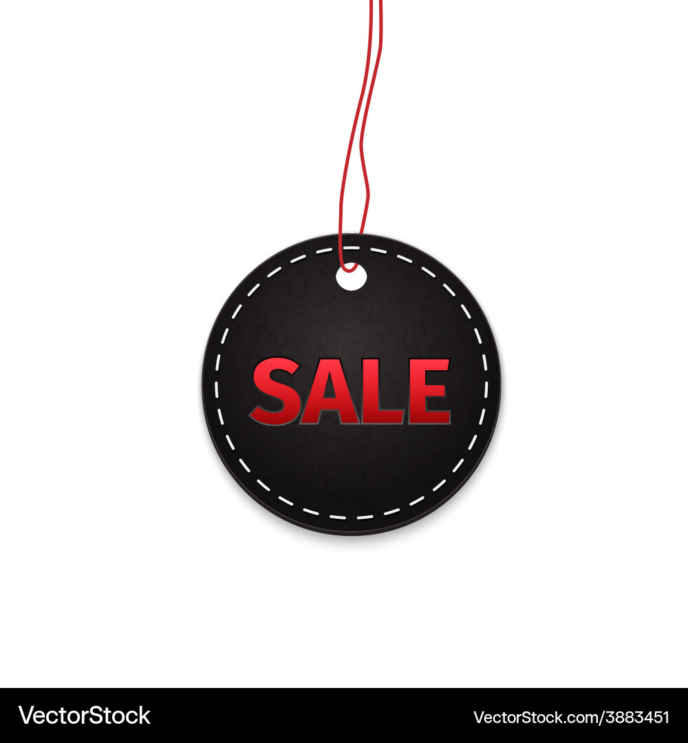 Sale tag Royalty Free Vector Image - VectorStock