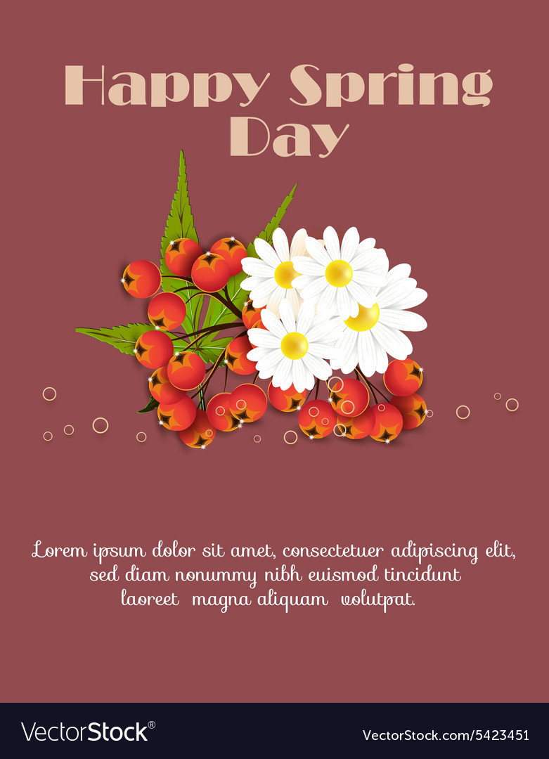 Spring Royalty Free Vector Image - VectorStock