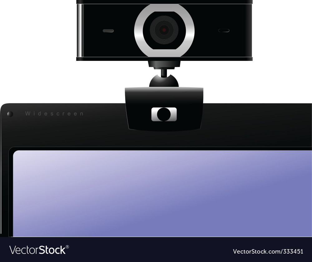 Web camera Royalty Free Vector Image - VectorStock