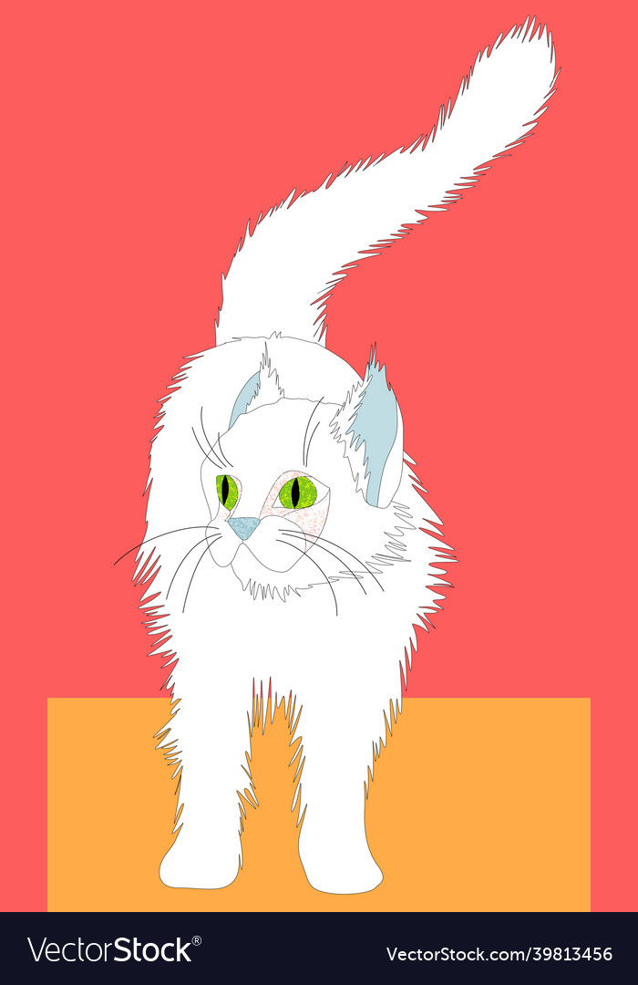 Cat Royalty Free Vector Image - VectorStock