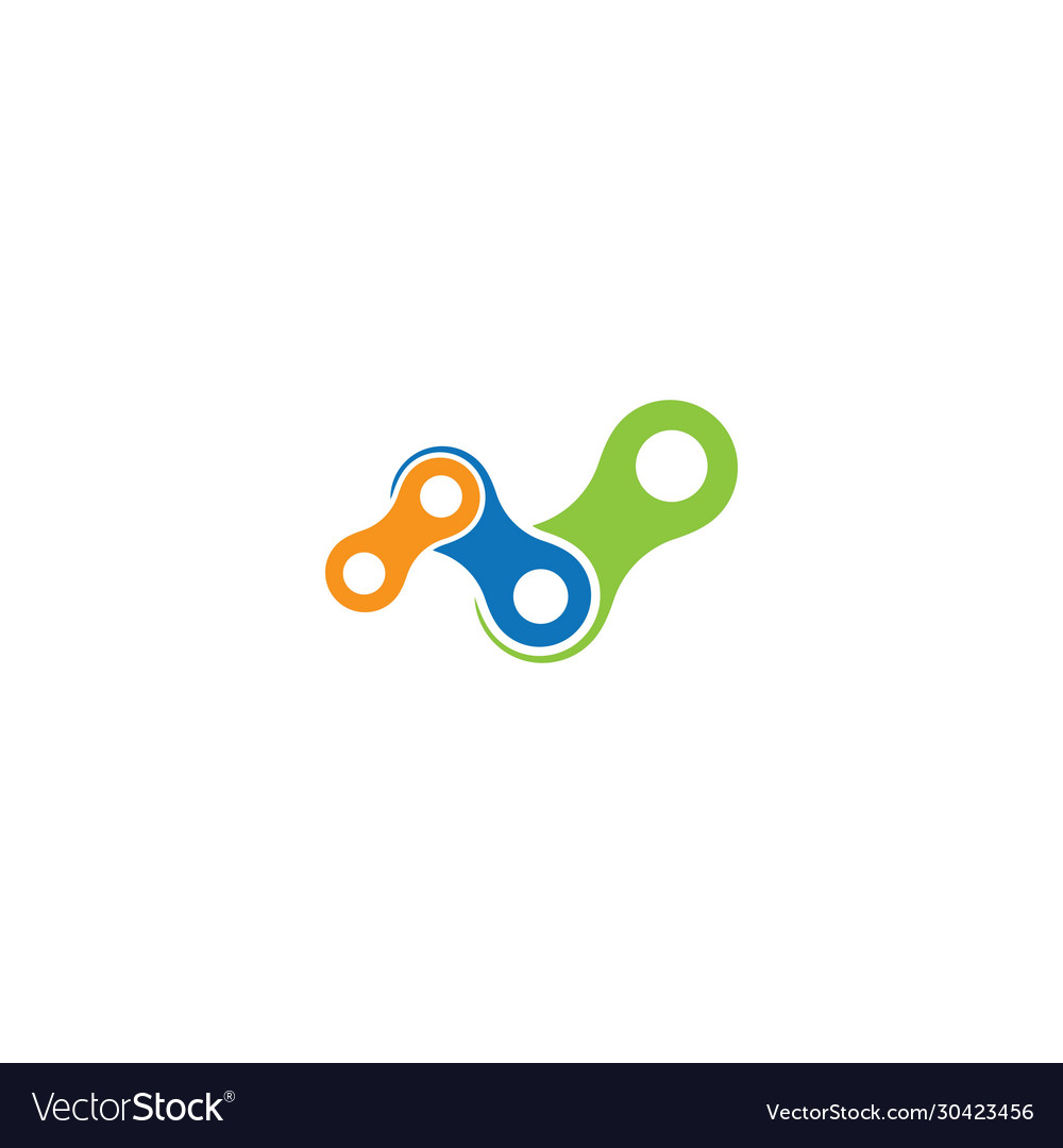 Chain icon symbol design Royalty Free Vector Image