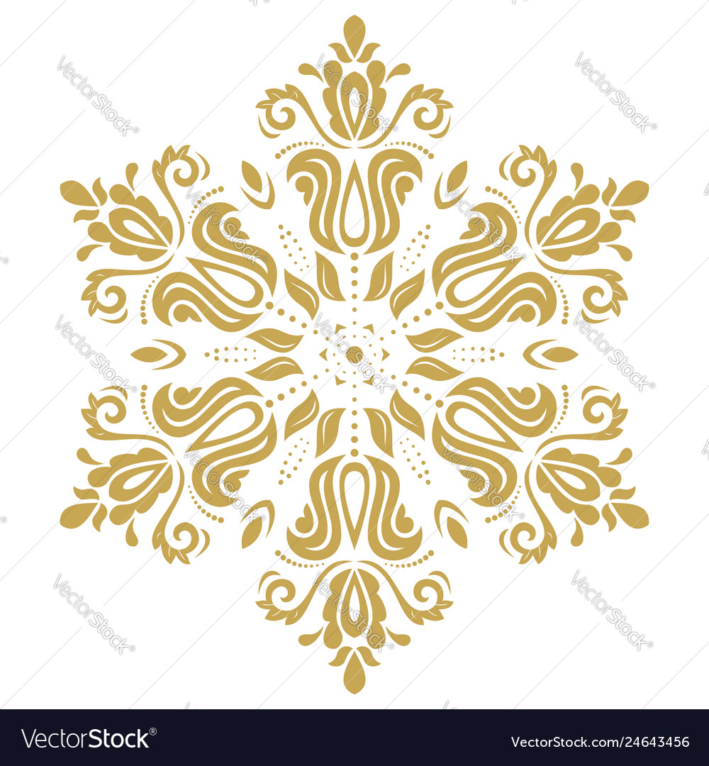 Oriental abstract pattern Royalty Free Vector Image