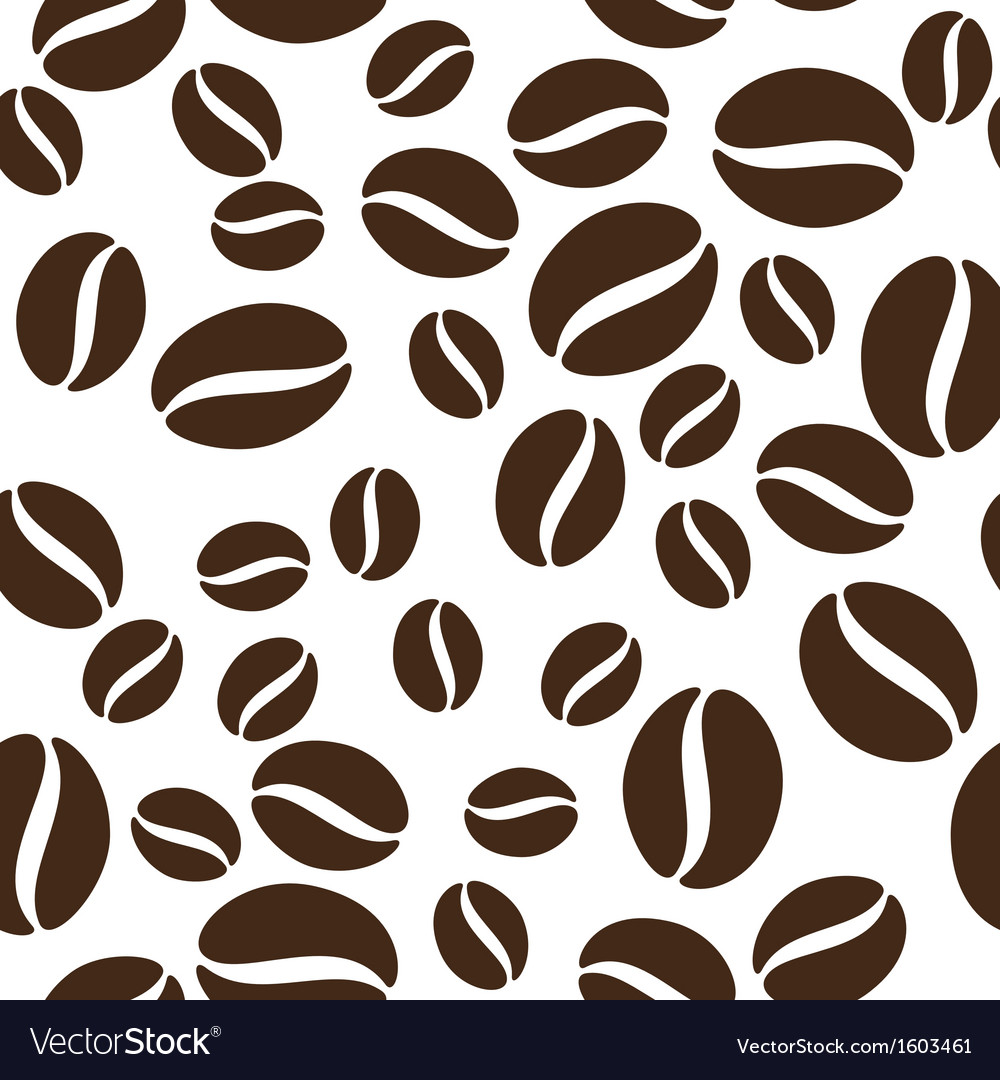 Coffee pattern Royalty Free Vector Image - VectorStock