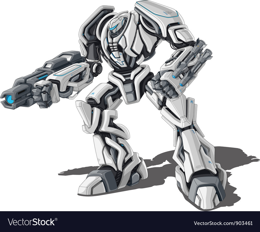 Robot Royalty Free Vector Image - VectorStock