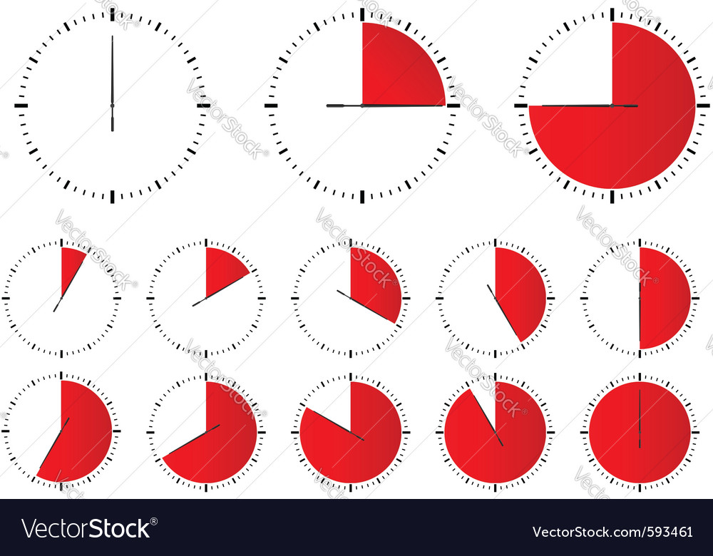 Timers Royalty Free Vector Image - VectorStock