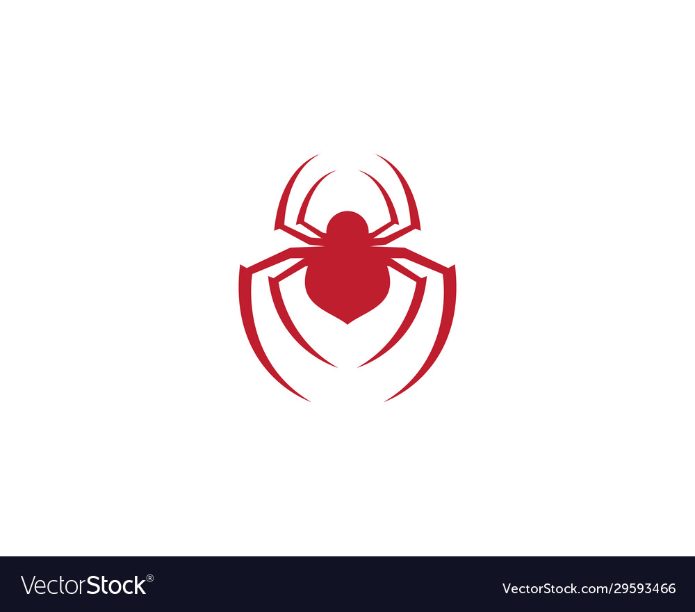 Spider symbol icon Royalty Free Vector Image - VectorStock