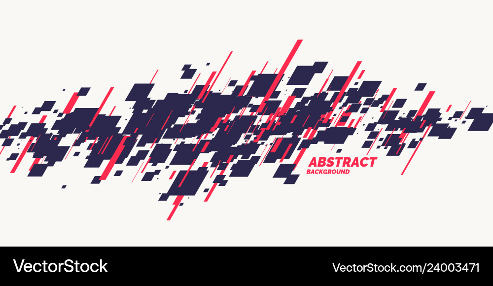 Abstract background with dynamic shapes Royalty Free Vector