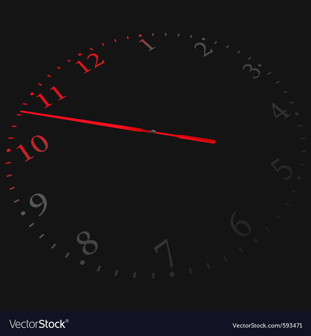 Clock Royalty Free Vector Image - VectorStock