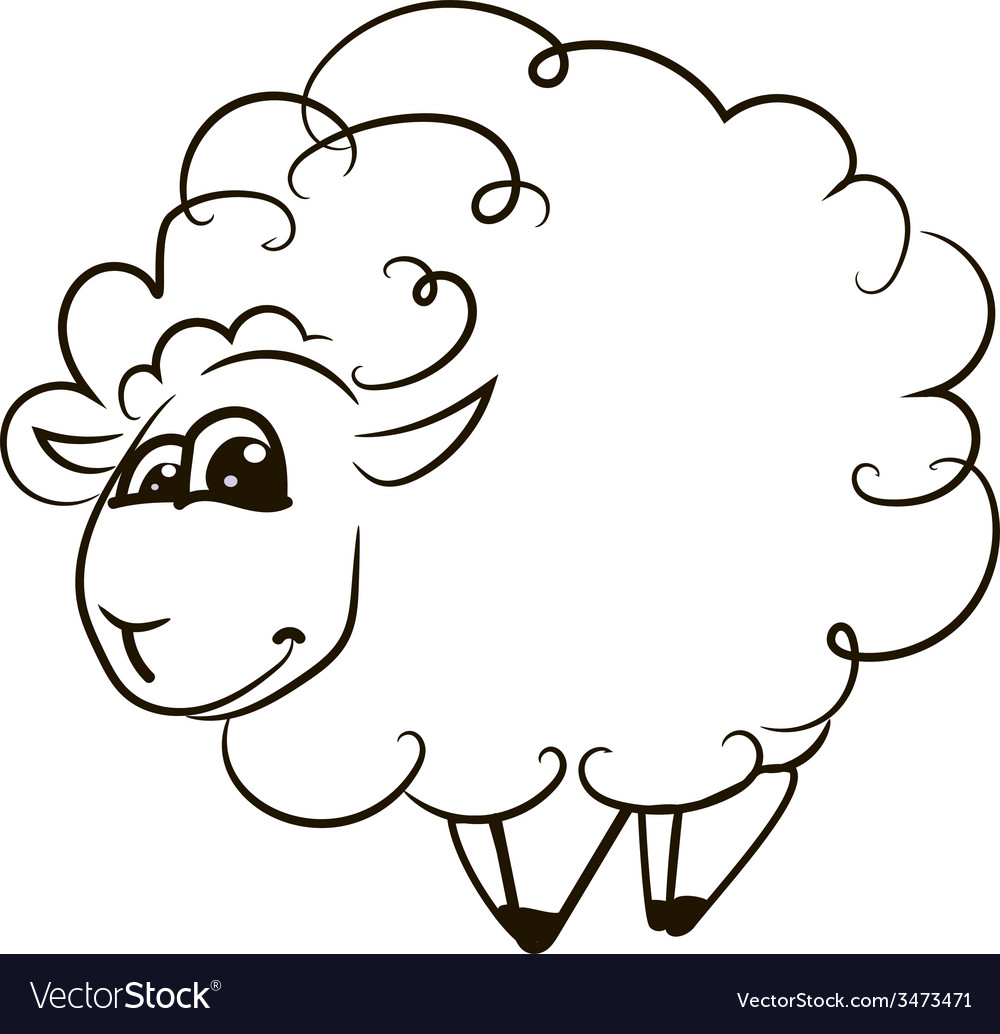 Sheep Royalty Free Vector Image - VectorStock