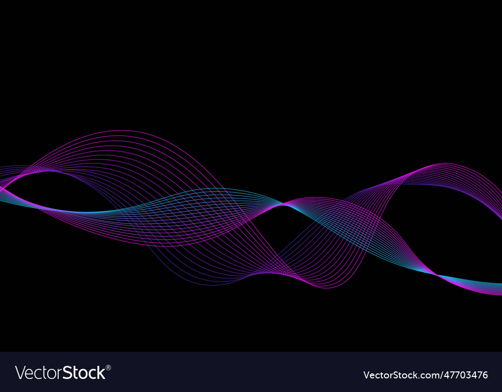 Abstract background multicolored dynamic Vector Image
