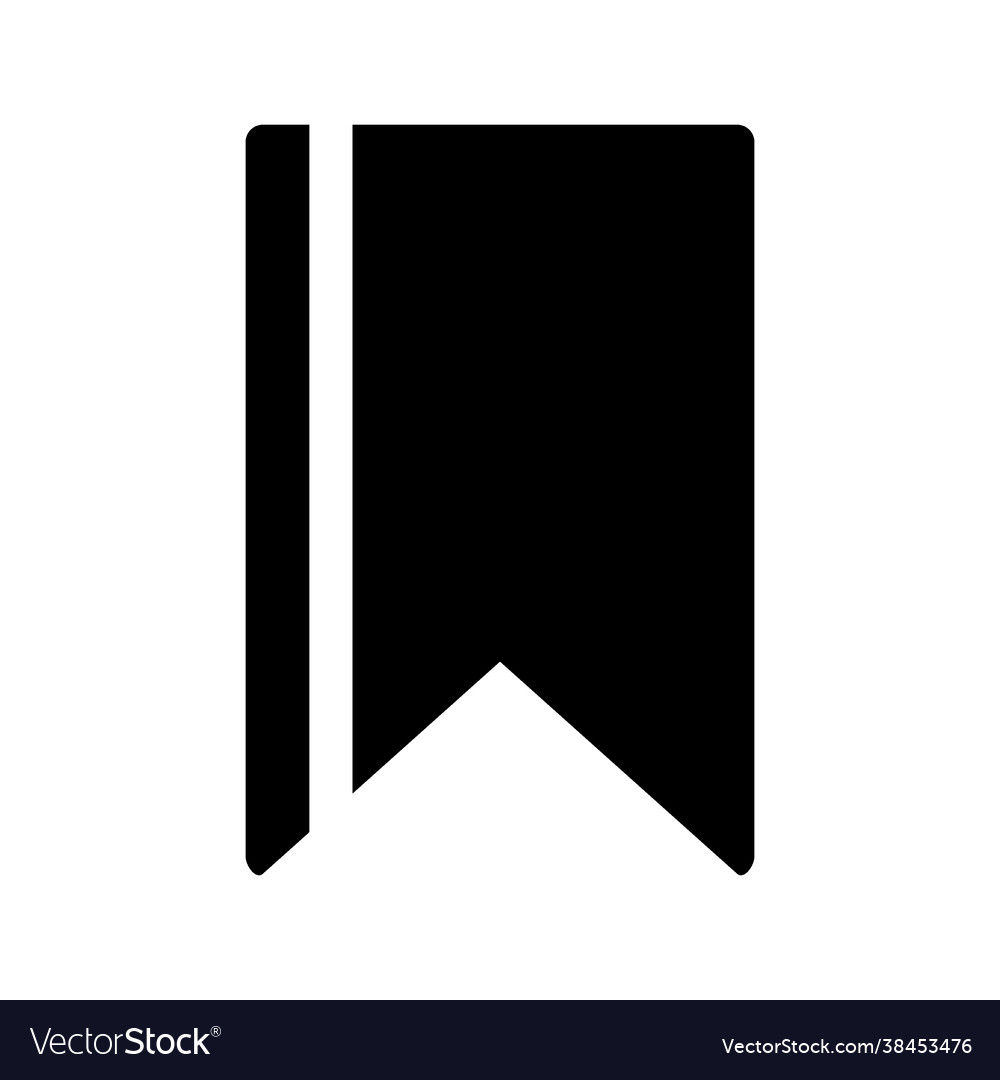 Bookmark icon Royalty Free Vector Image - VectorStock