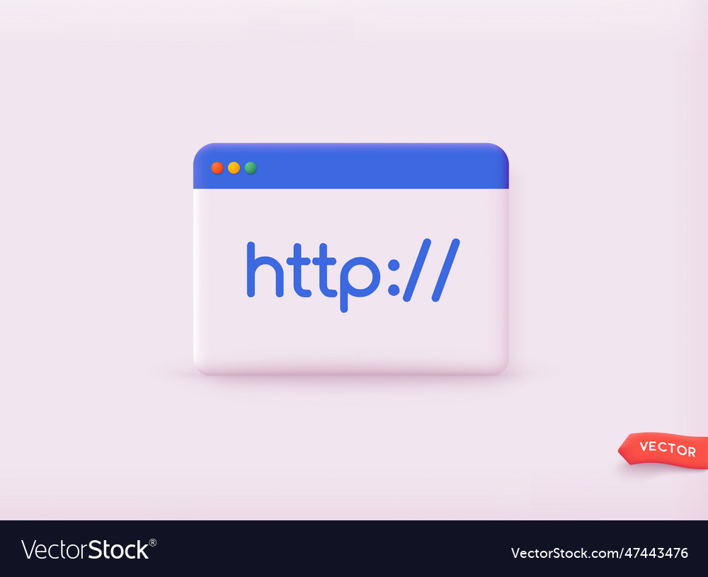 Hypertext transfer protocol concept transfer Vector Image Hypertext transfer protocol concept transfer Vector Image