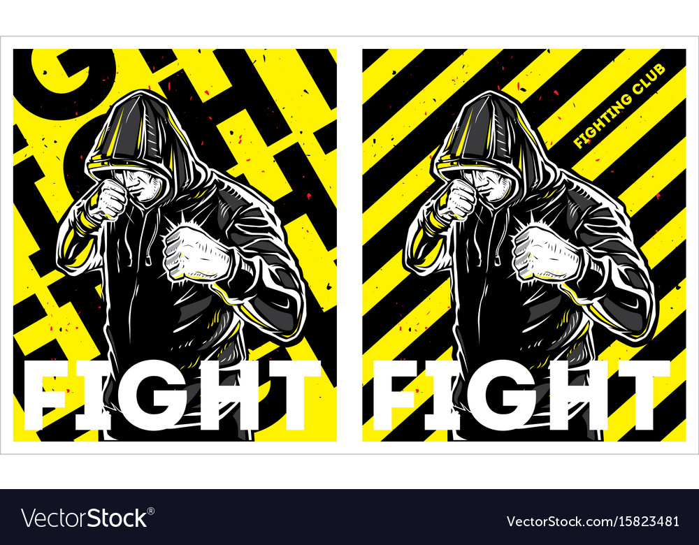 Fighter Royalty Free Vector Image - VectorStock