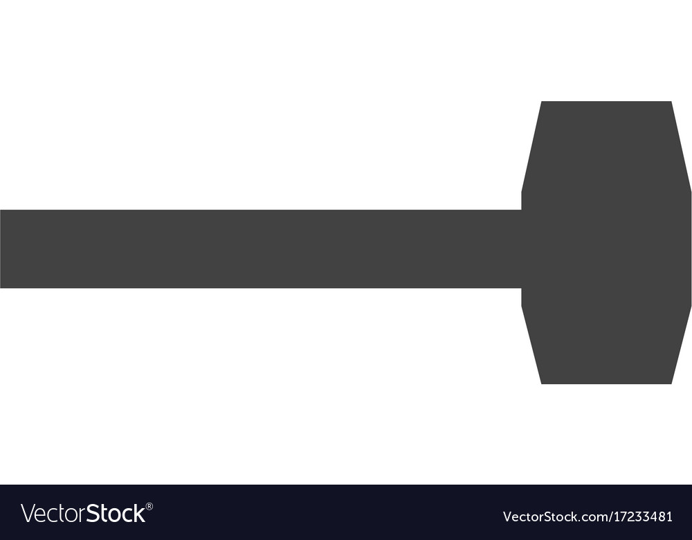 Mallet Royalty Free Vector Image - VectorStock
