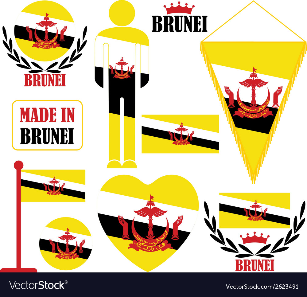 Brunei Royalty Free Vector Image - VectorStock