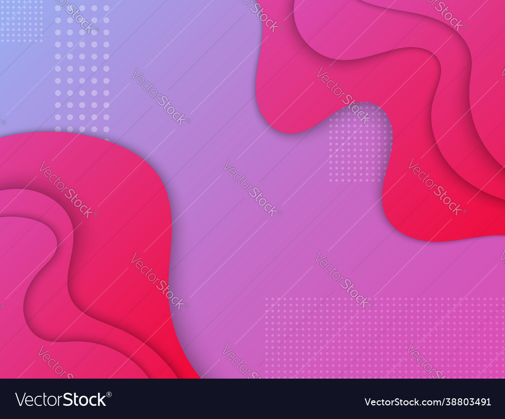 Dynamic geometric background with waves Royalty Free Vector