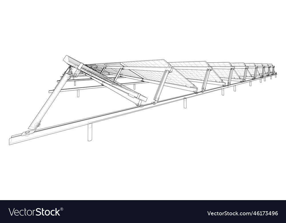 Solar panel concept Royalty Free Vector Image - VectorStock