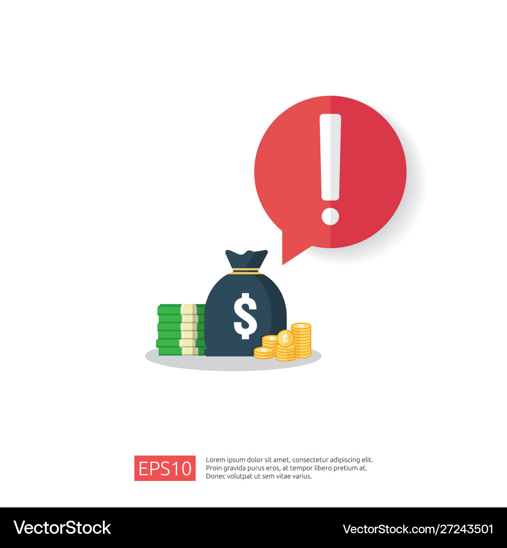 Stop and anti corruption concept business bribe Vector Image