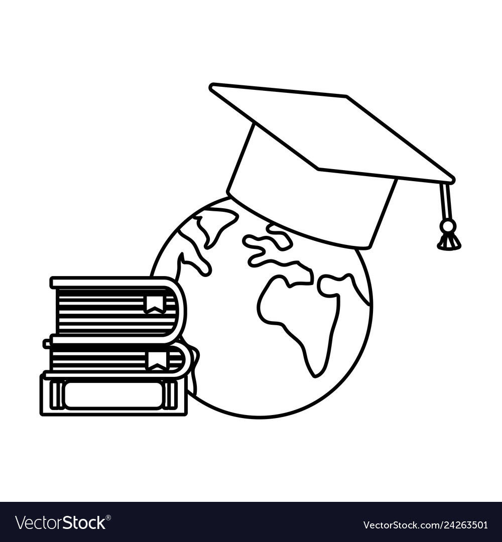 Study elements cartoon Royalty Free Vector Image