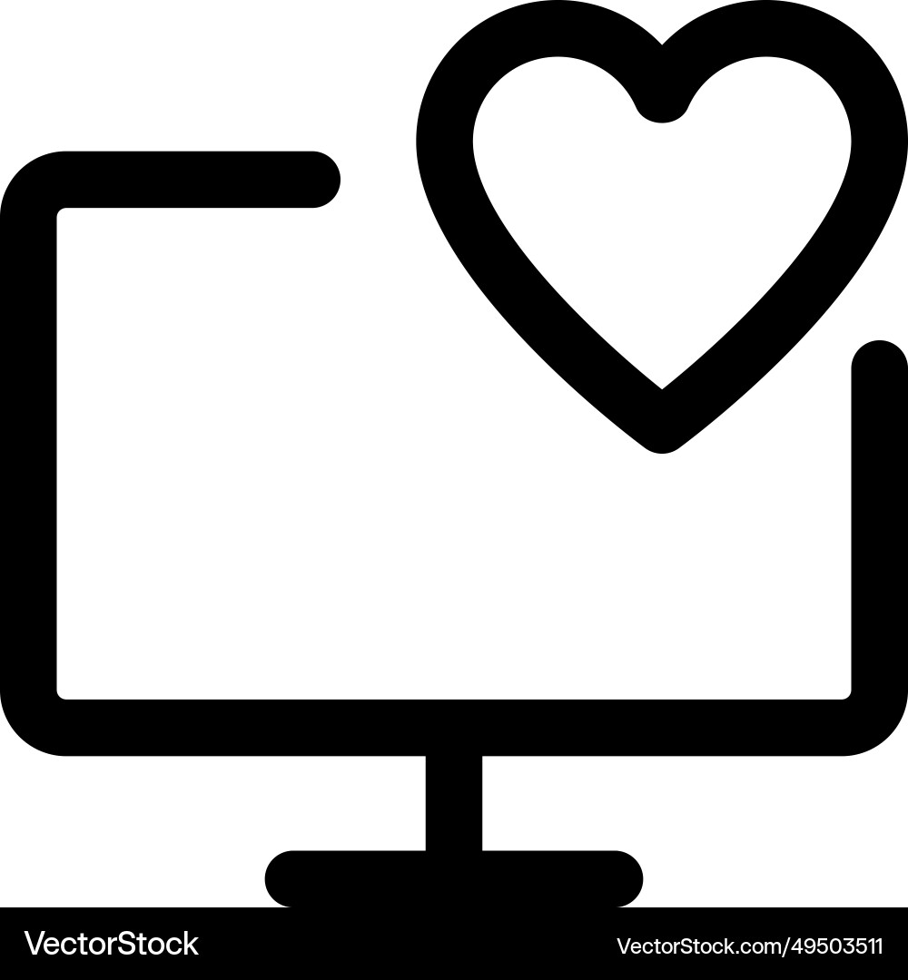Desktop shortcut to a favorite directory Vector Image
