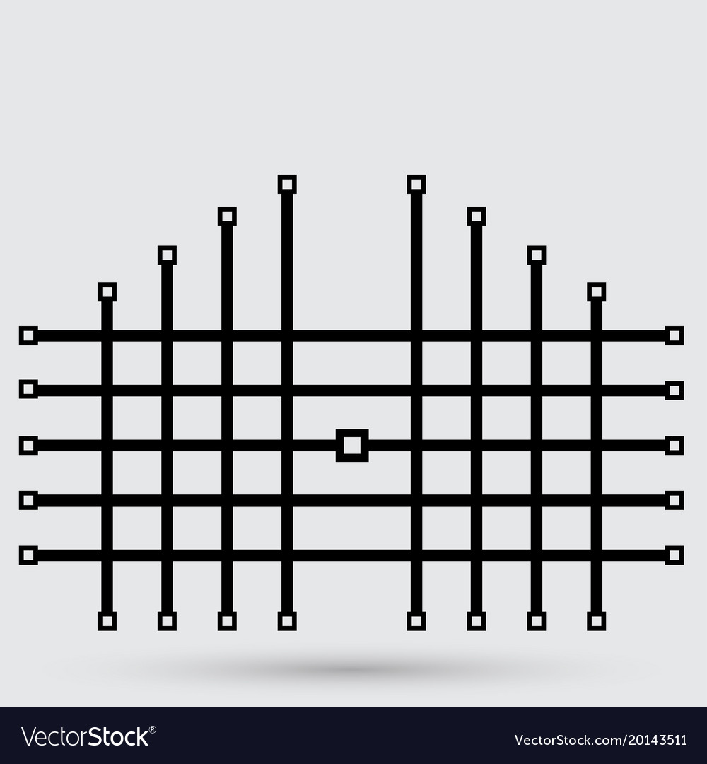 Gate icon Royalty Free Vector Image - VectorStock